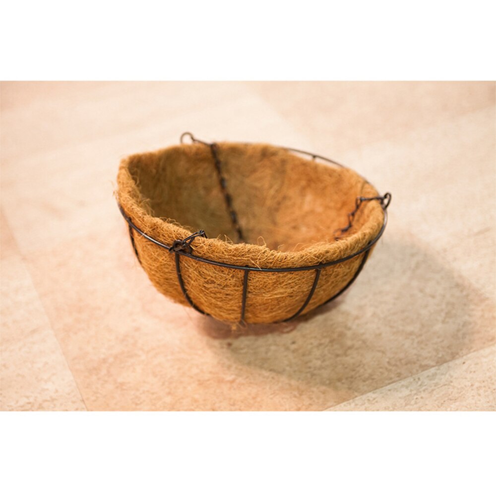 8 Inch Metal Hanging Planter Coconut Basket Round ... – Grandado