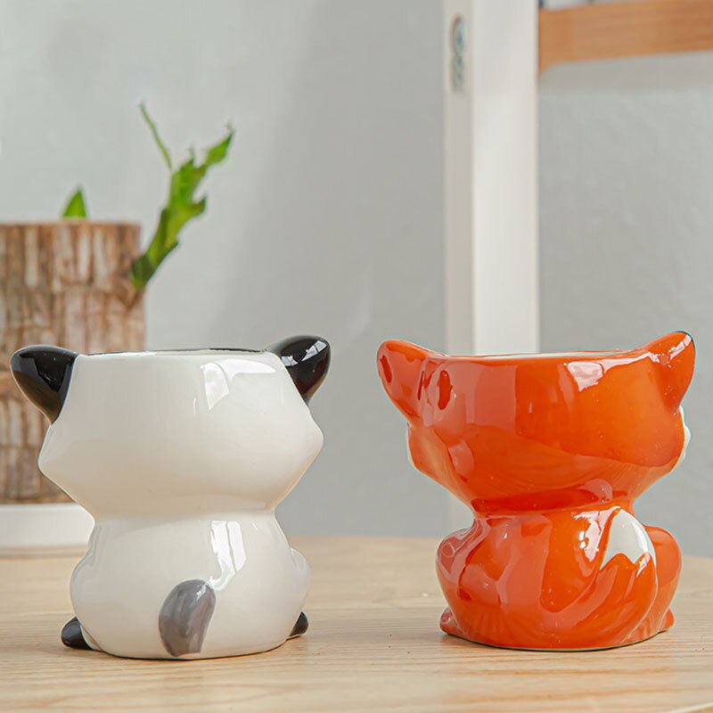 Home Decor Cartoon Flower Pot Simplicity Cute Cart... – Grandado