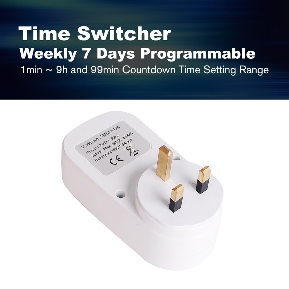 Weekly Programmable Digital Smart Timer Time Switc... – Vicedeal