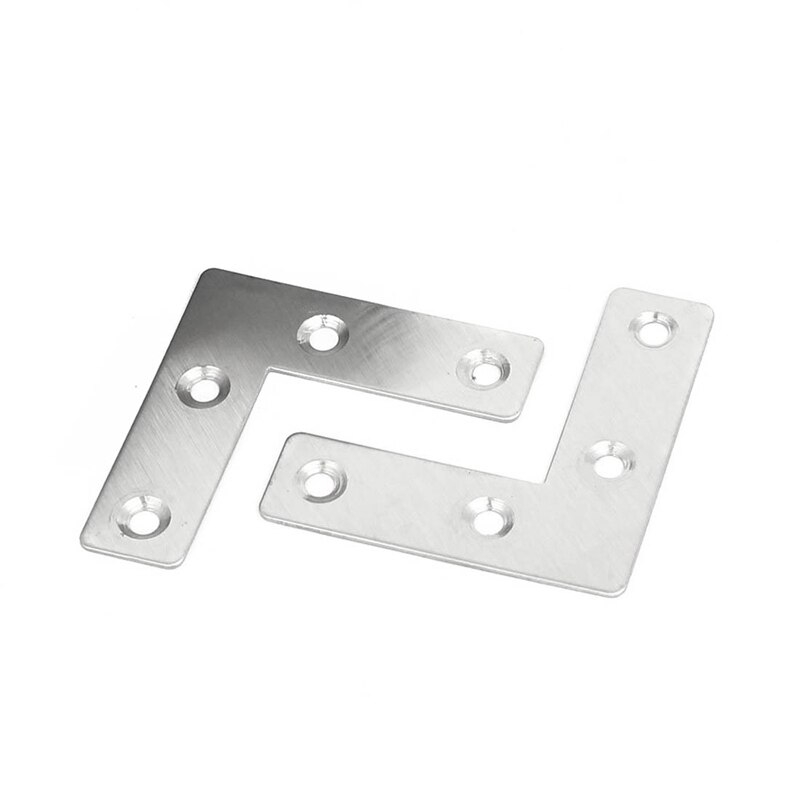 50mmx50mmx1mm L Shaped Flat Fixing Mending Repair ... – Grandado