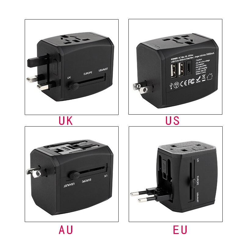 Universal Travel International Power Plug Adapter ... – Vicedeal