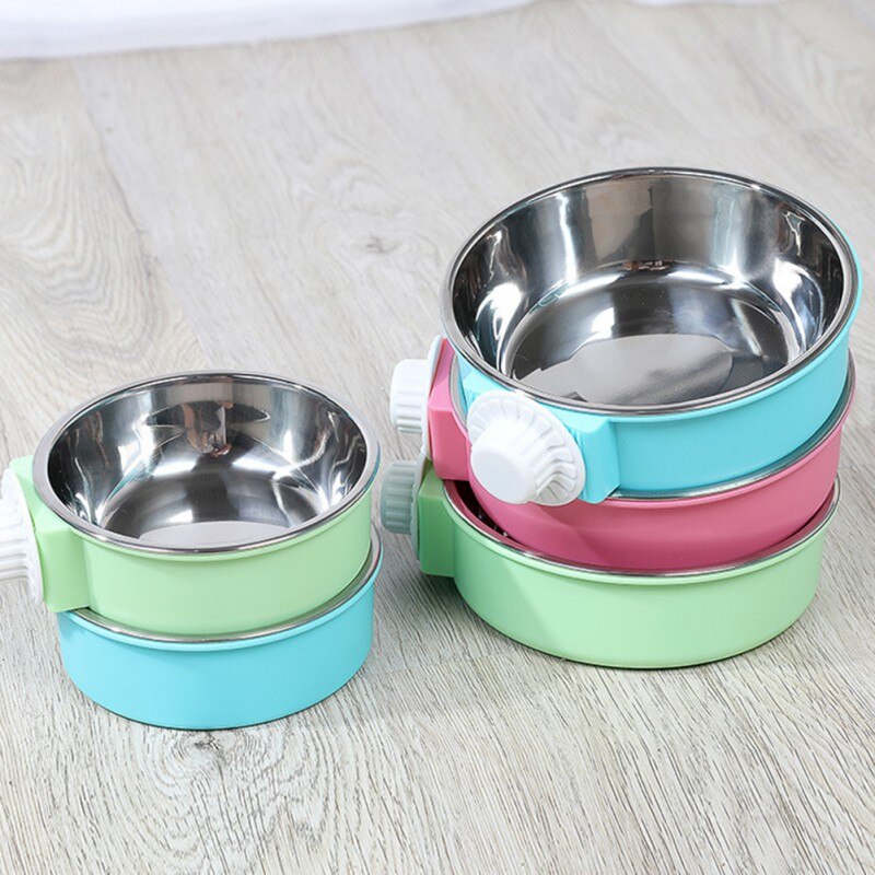 Pet Hanging Feeding Bowl Stainless Steel Feeder fo... – Grandado