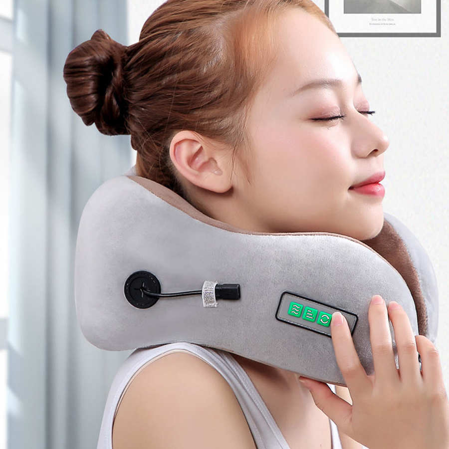 Neck Travel Pillow Shape Soft Head Rest Pillow Off... – Vicedeal