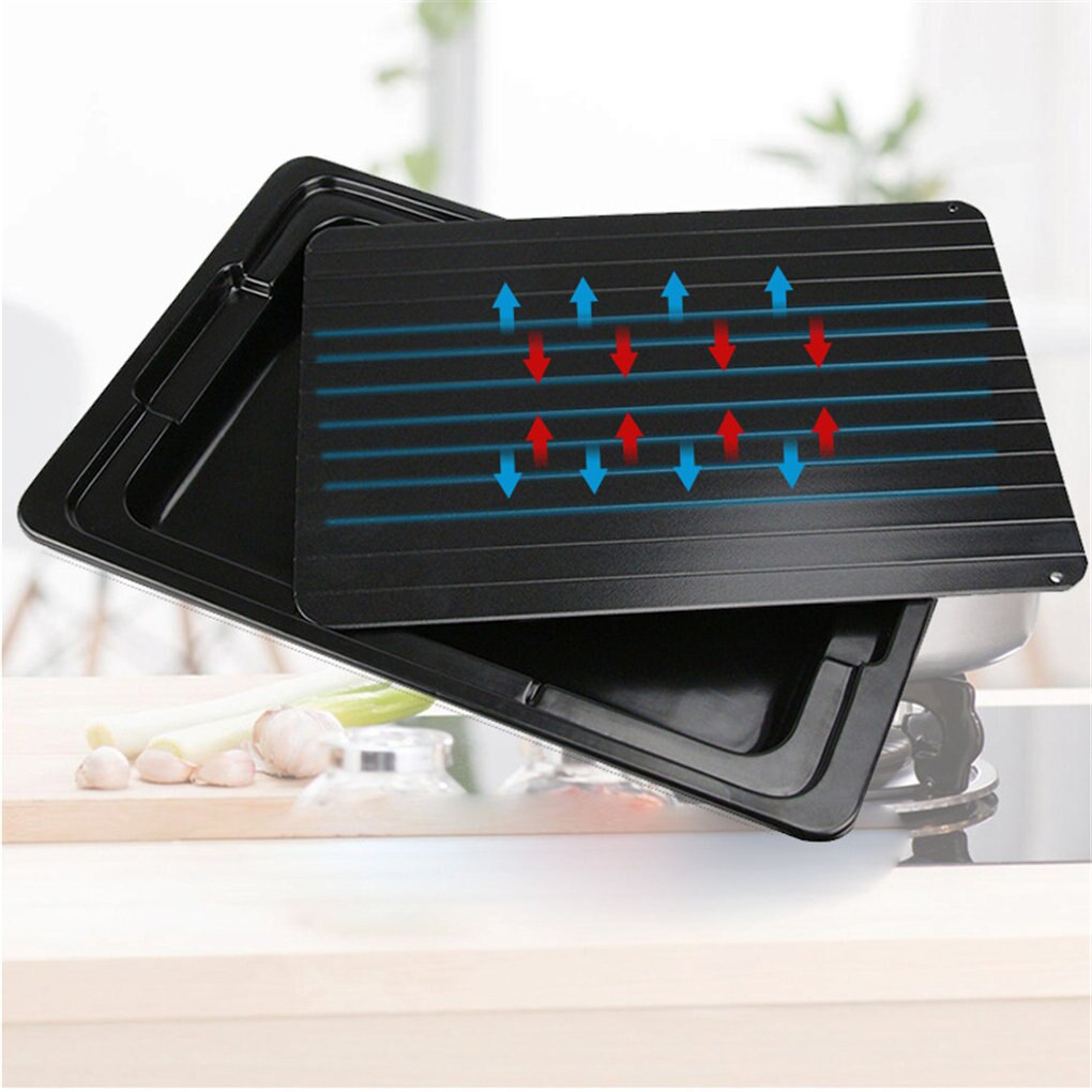 Fast Defrosting Meat Tray Aluminum Thawing Plate F... – Grandado