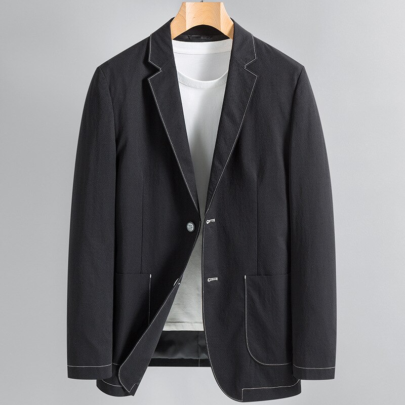 Neue luxus Männer Anzug Jacke Einreiher Casual Her... – Grandado