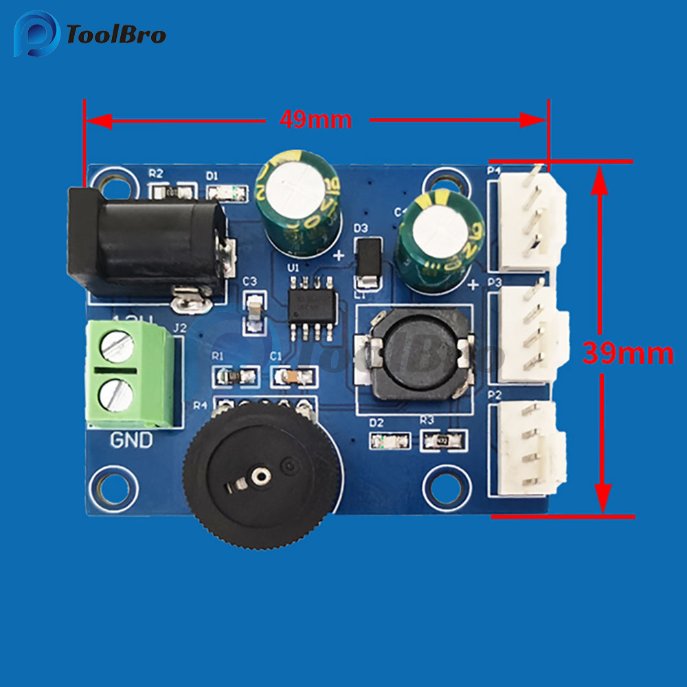 3ch 3a Pwm Pc Computer Chassis Ventilator Snelheid... – Vicedeal