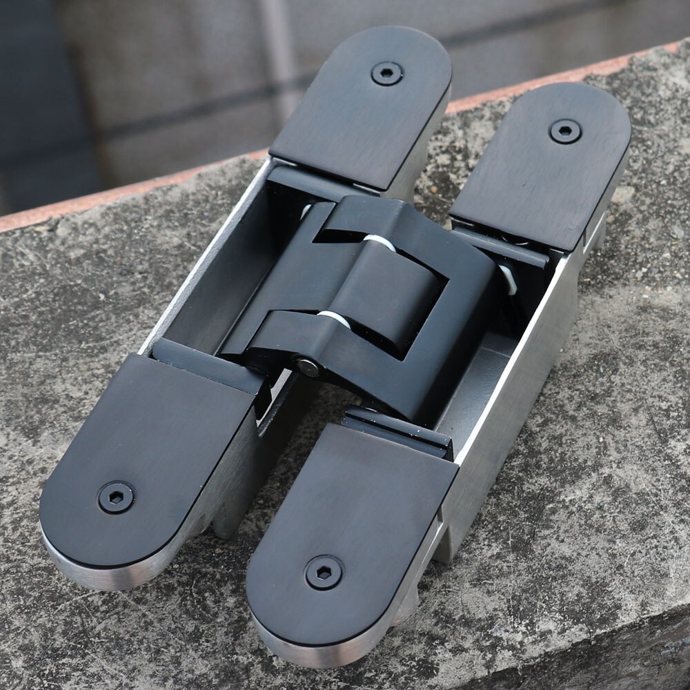 INOX 304 fire grade conceal 3d door hinge adjustme... – Grandado