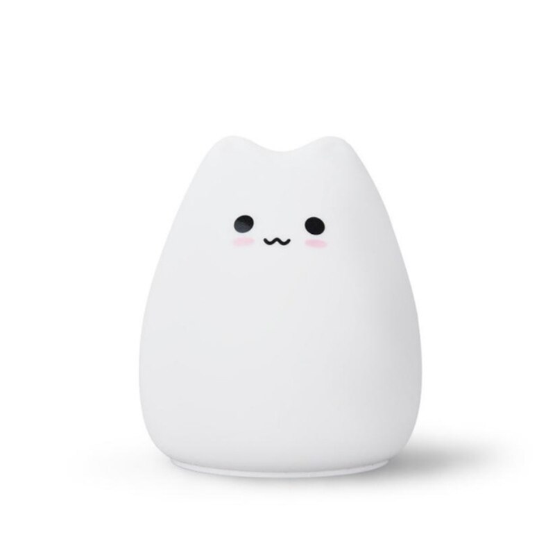 Kawaii Mini Cute Cartoon Cat Night Light – Grandado