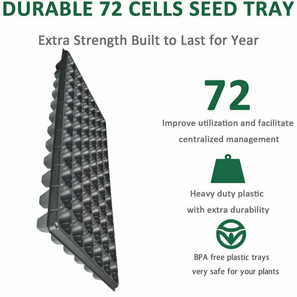 Seedling Trays Porous Thickened Seedling Tray Home... – Grandado