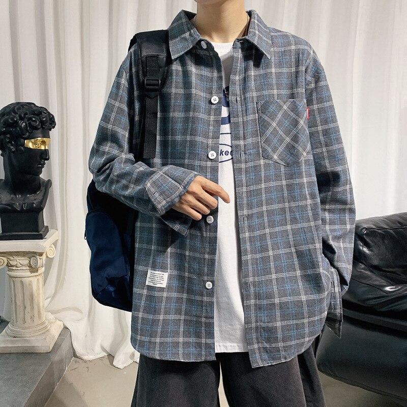 Fgkks Modemerk Mannen Lange Mouw Herfst Mannelijke... – Vicedeal