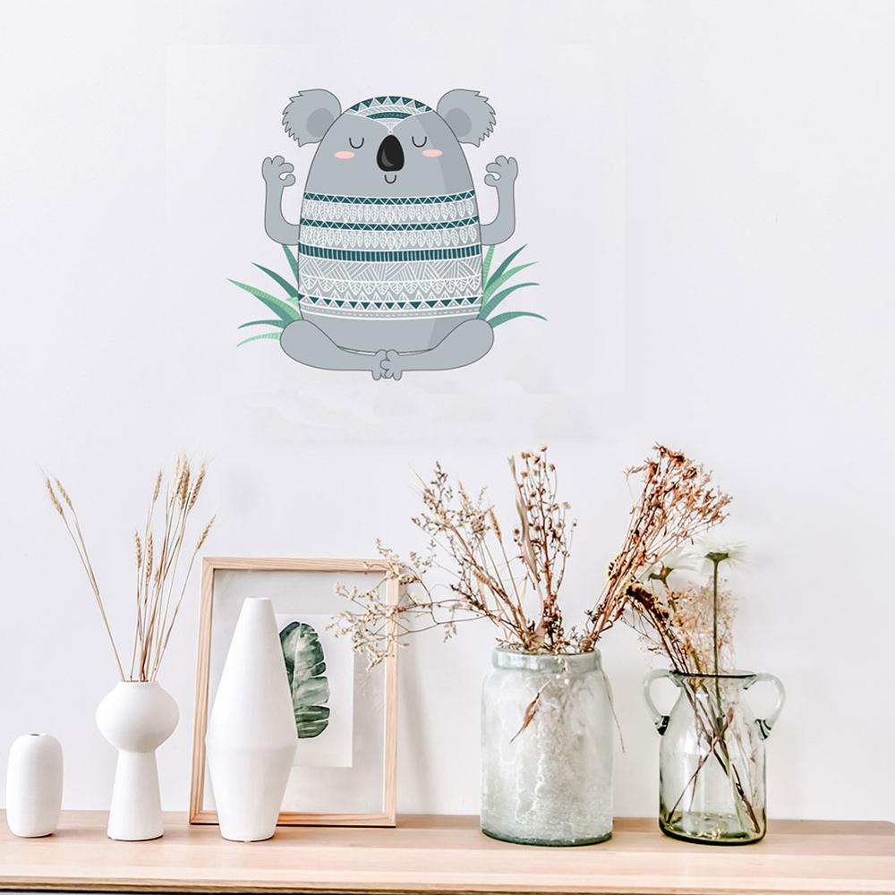 Cartoon koala Wall sticker bedroom kids baby rooms... – Grandado