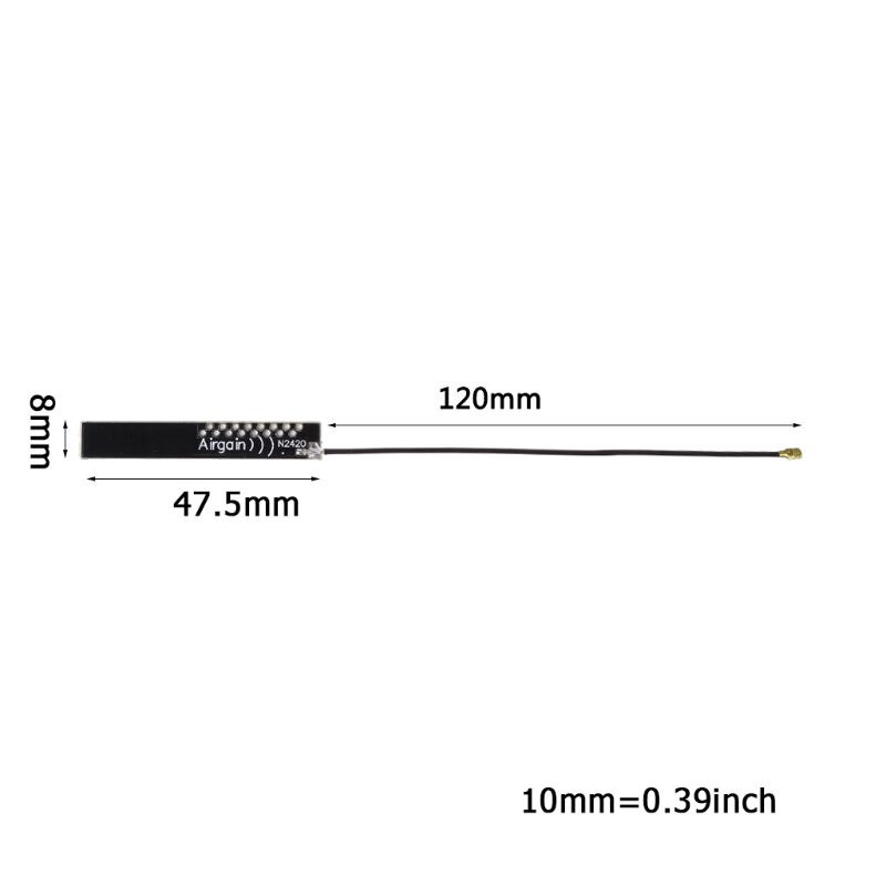 5PCS 2.4Ghz IPX IPXE Connector PCB Built-in Aerial... – Vicedeal