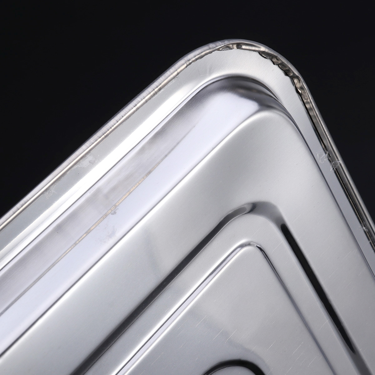 Plaque de gril inox plat réutilisable plateau de s... – Grandado