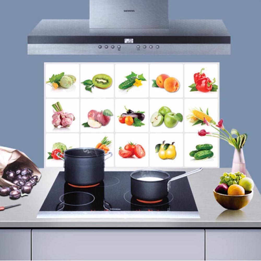 Kitchen Oilproof Removable DIY Wall Stickers Fruit... – Grandado