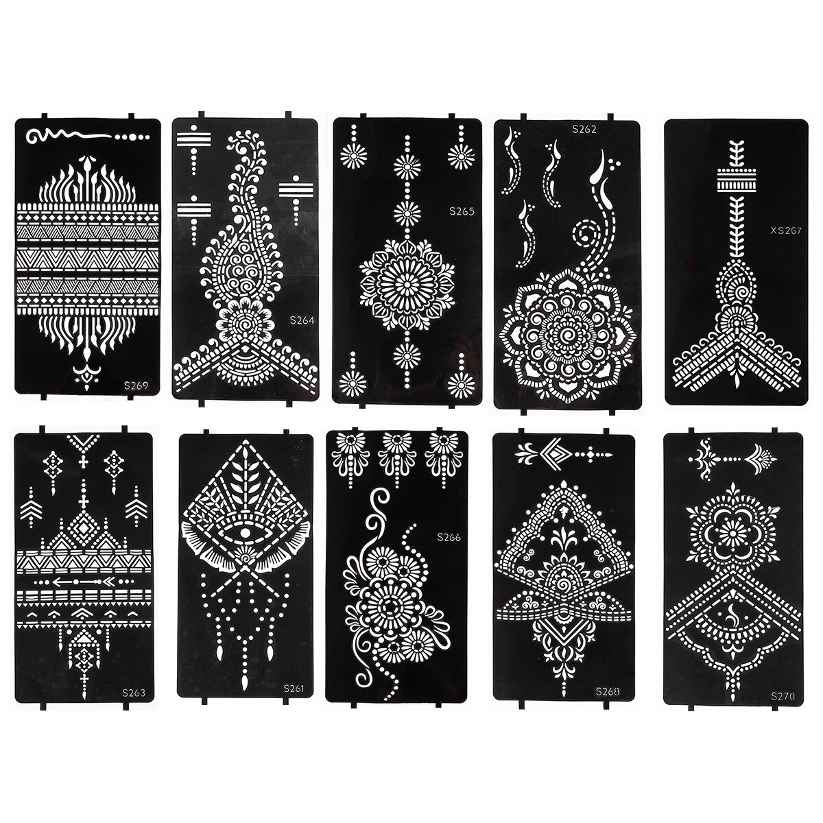 10 Sheets Hollow Out Tattoos Template Tattoos Temp... – Vicedeal