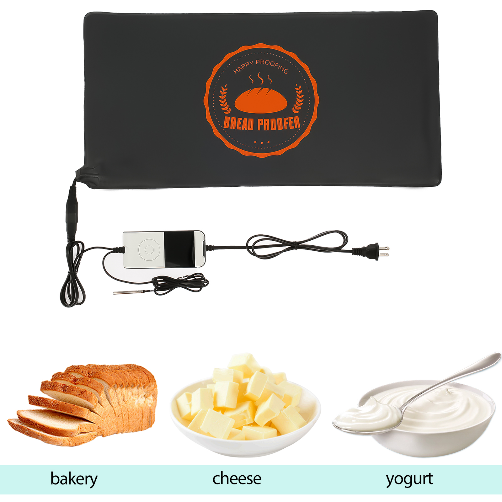 Bread Proofing Mat 50 to 113°F Adjustable Temperat... – Vicedeal