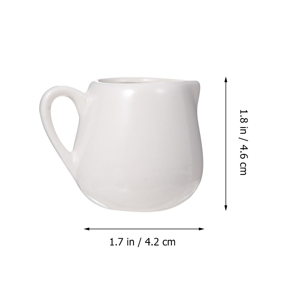 4 Pcs Ceramic Jugs Durable Sauce Jugs Multi-purpos... – Grandado