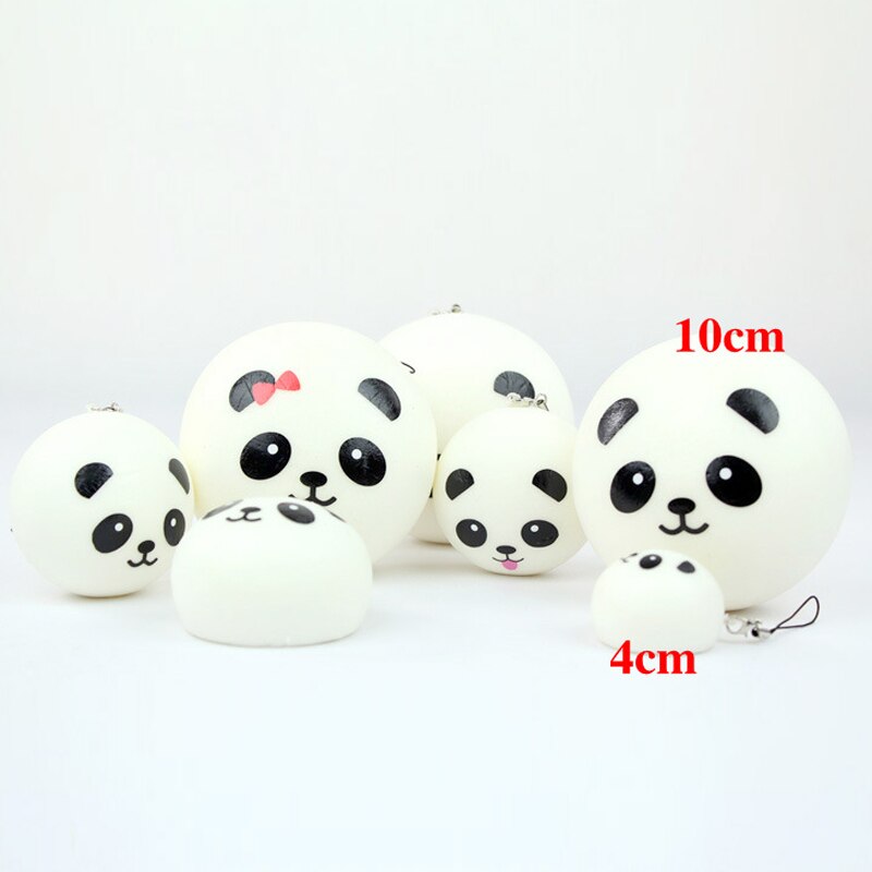 4/7/10cm Kitchen Bread Toys Cute Panda Face Cartoo... – Grandado