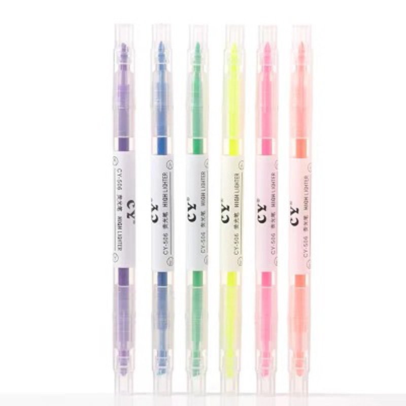 Juego de 6 subrayadores escolares, rotuladores de ... – Grandado