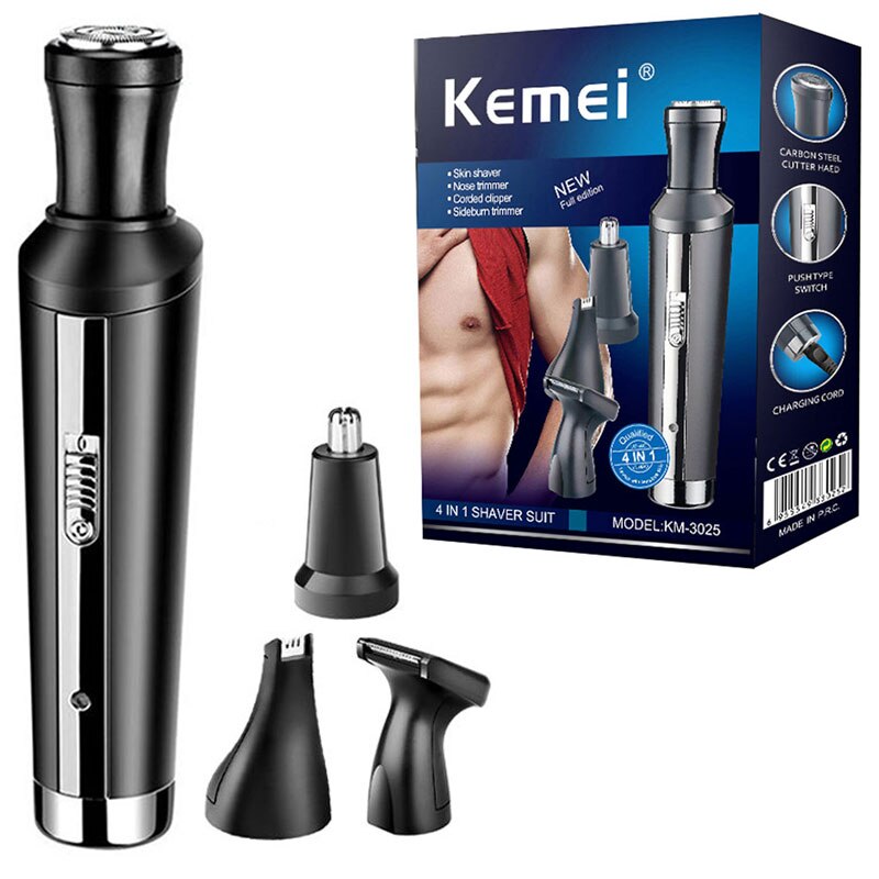 4in1 rechargeable nose trimmer beard trimer for me... – Grandado