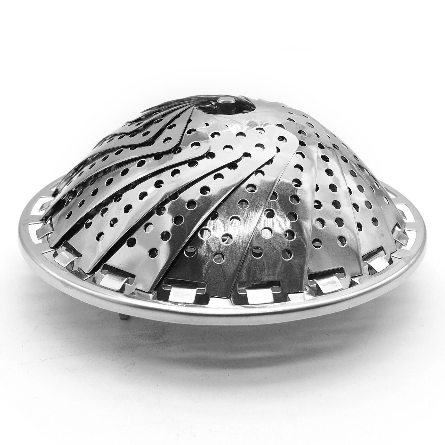 Folding Dish Steam Stainless Steel Food Steamer Ba... – Grandado