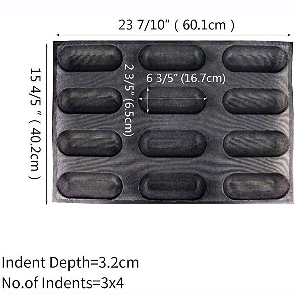 600x400x35mm Bread Form Silicone Form Moldes Para ... – Grandado