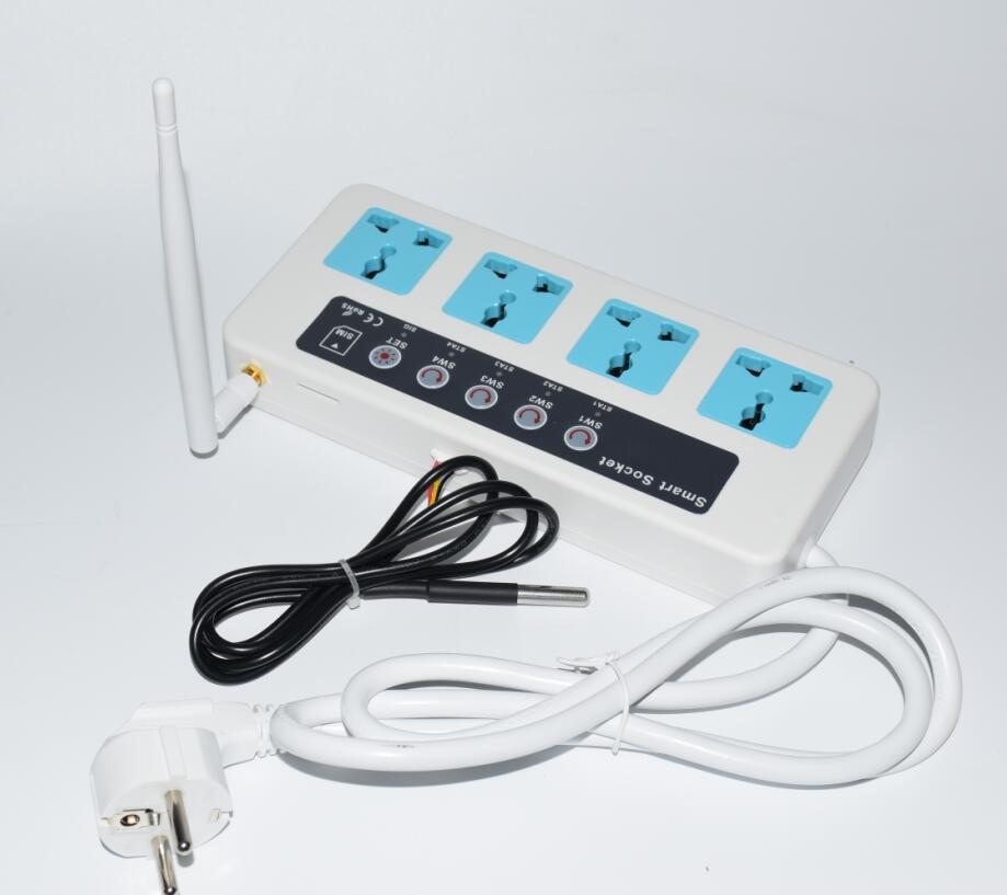 with temperature sensor Remote control GSM PHONE P... – Grandado