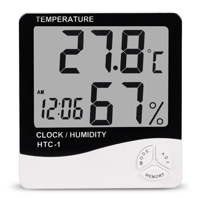 LCD Digital Thermometer Hygrometer Weather Station... – Vicedeal