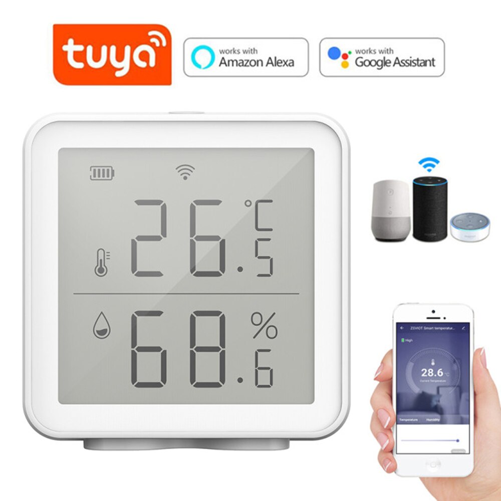 Sensor inteligente de humedad y temperatura, dispo... – Vicedeal