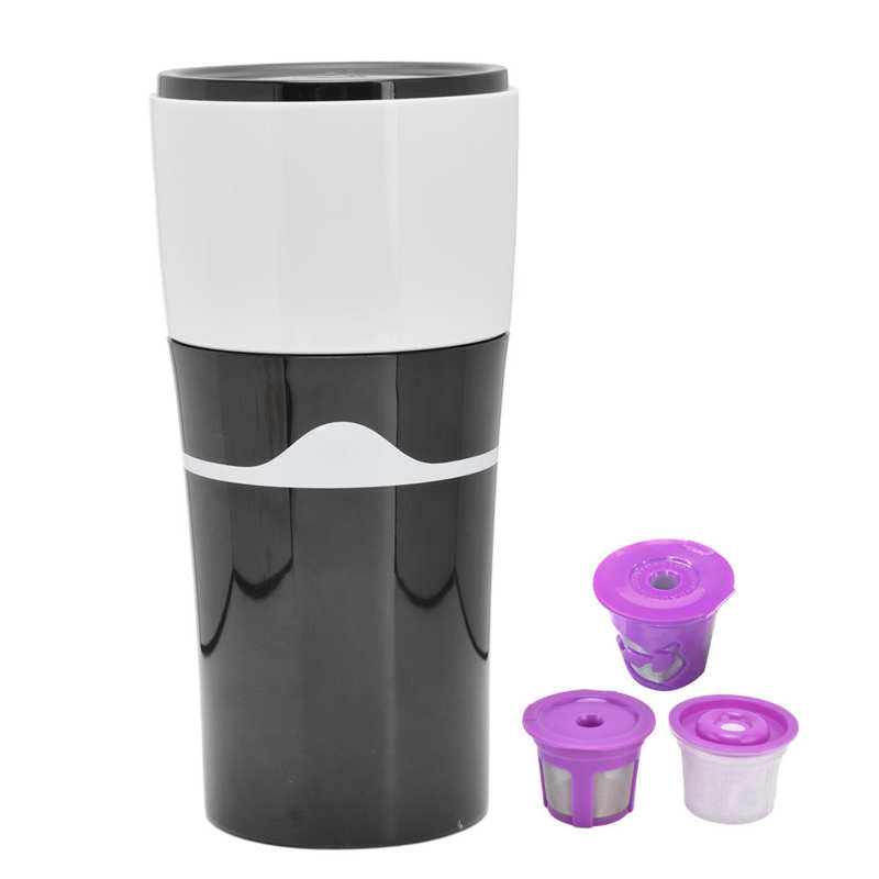 K Cup Capsules 450ml Portable Drip Coffee Maker Tr... – Grandado