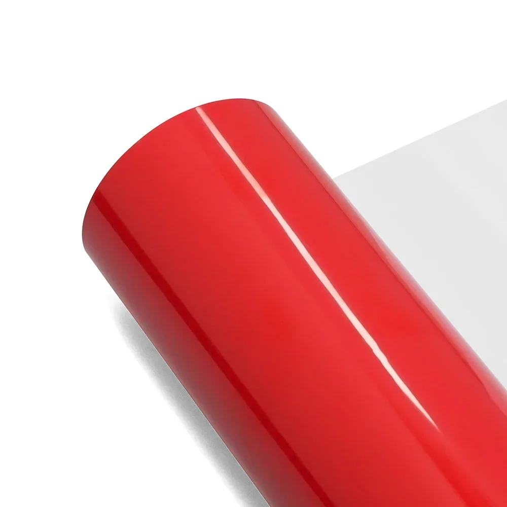 0.5m Wide Glossy Red Car Sticker PET Car Wrapping ... – Grandado