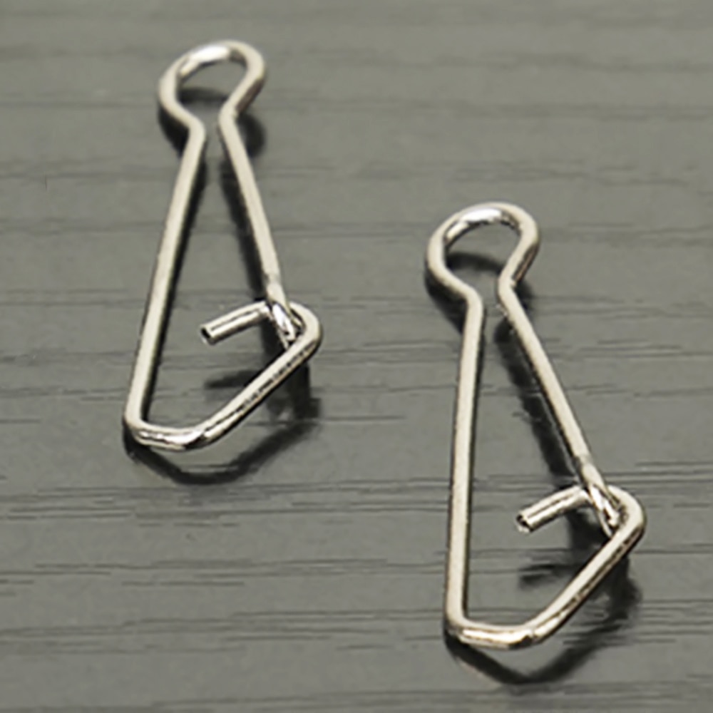 0/3/4/5/6 #50 Stuks Hooked Snap Swivel Rvs Vissen ... – Vicedeal