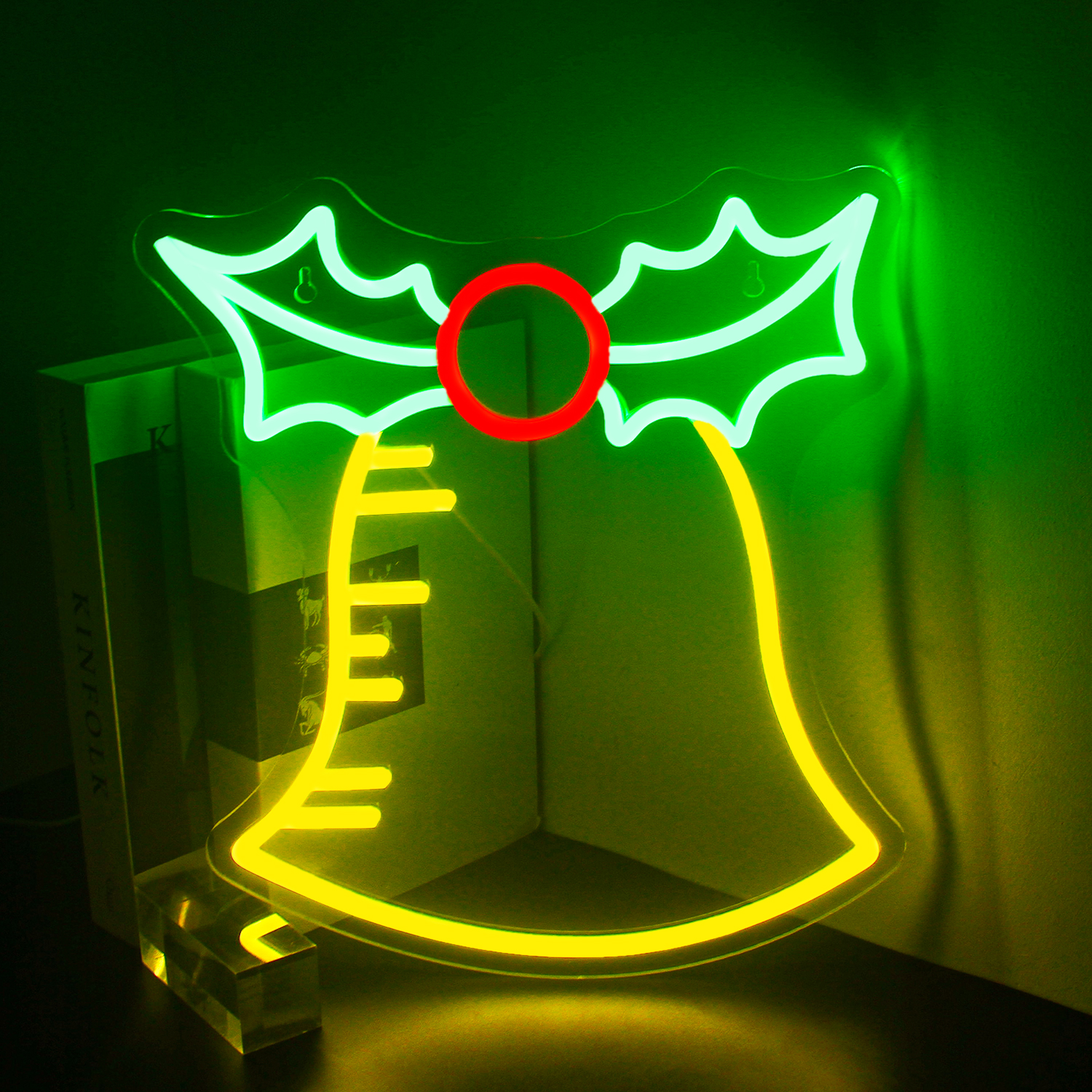 Led Vrolijk Kerst Neon Licht Voor Slaapkamer Muur ... – Grandado