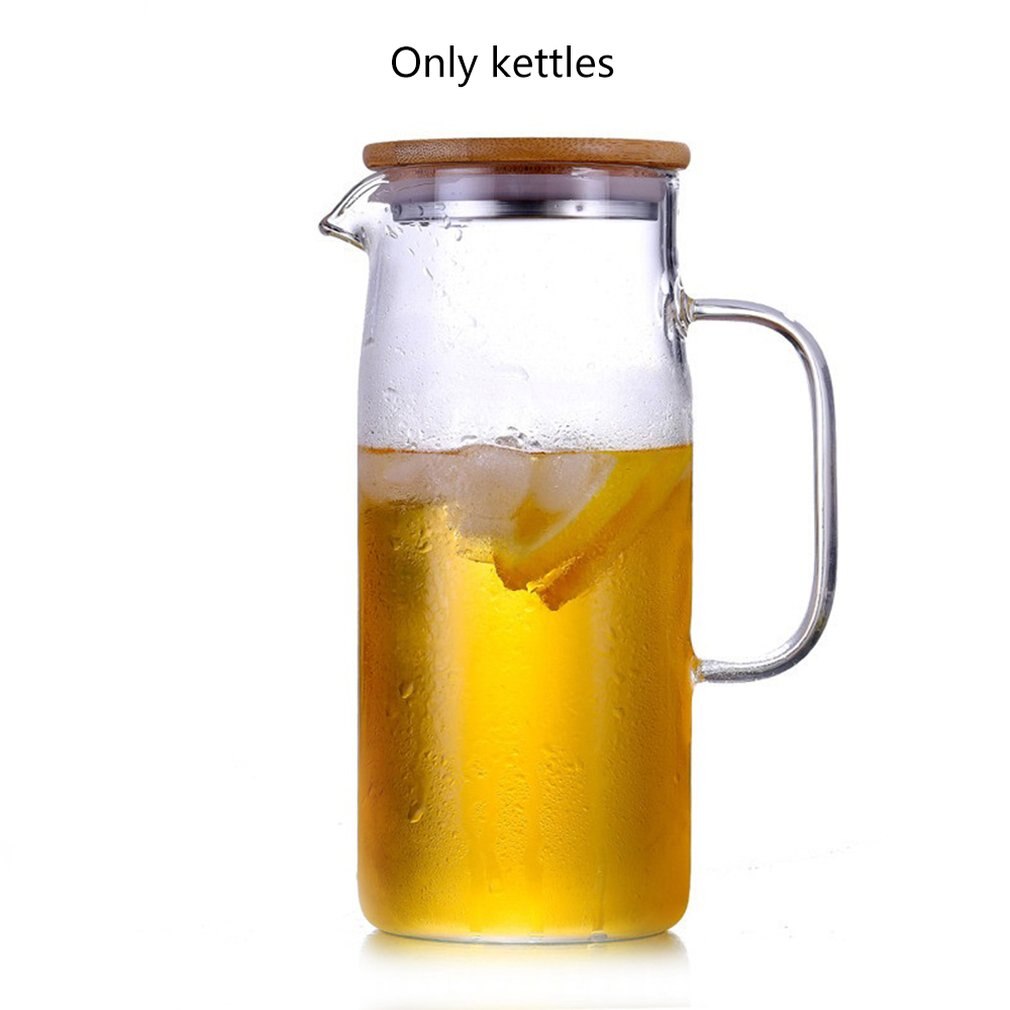 Heat-resistant Glass Jug Straight Body Pot Cold Wa... – Grandado
