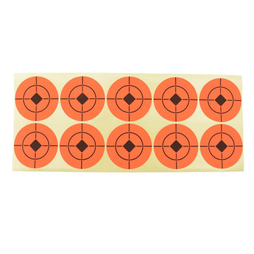 250pcs/25packs Dia.1.96"Orange Target Bullseye Sti... – Vicedeal
