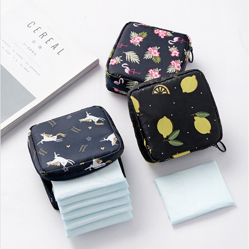 Waterproof Tampon Storage Bag Cute Sanitary Pad Po... – Grandado