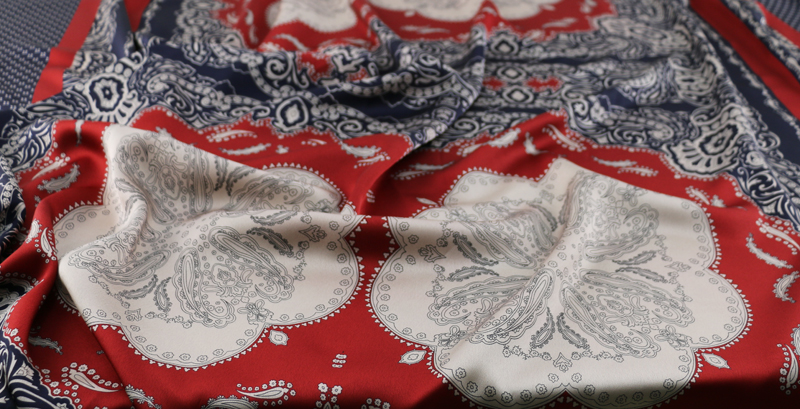 Chinese patchwork sewing material stretch satin cr... – Vicedeal