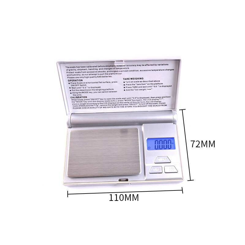 200g/0.01g smycken skala precision elektronisk våg... – Grandado