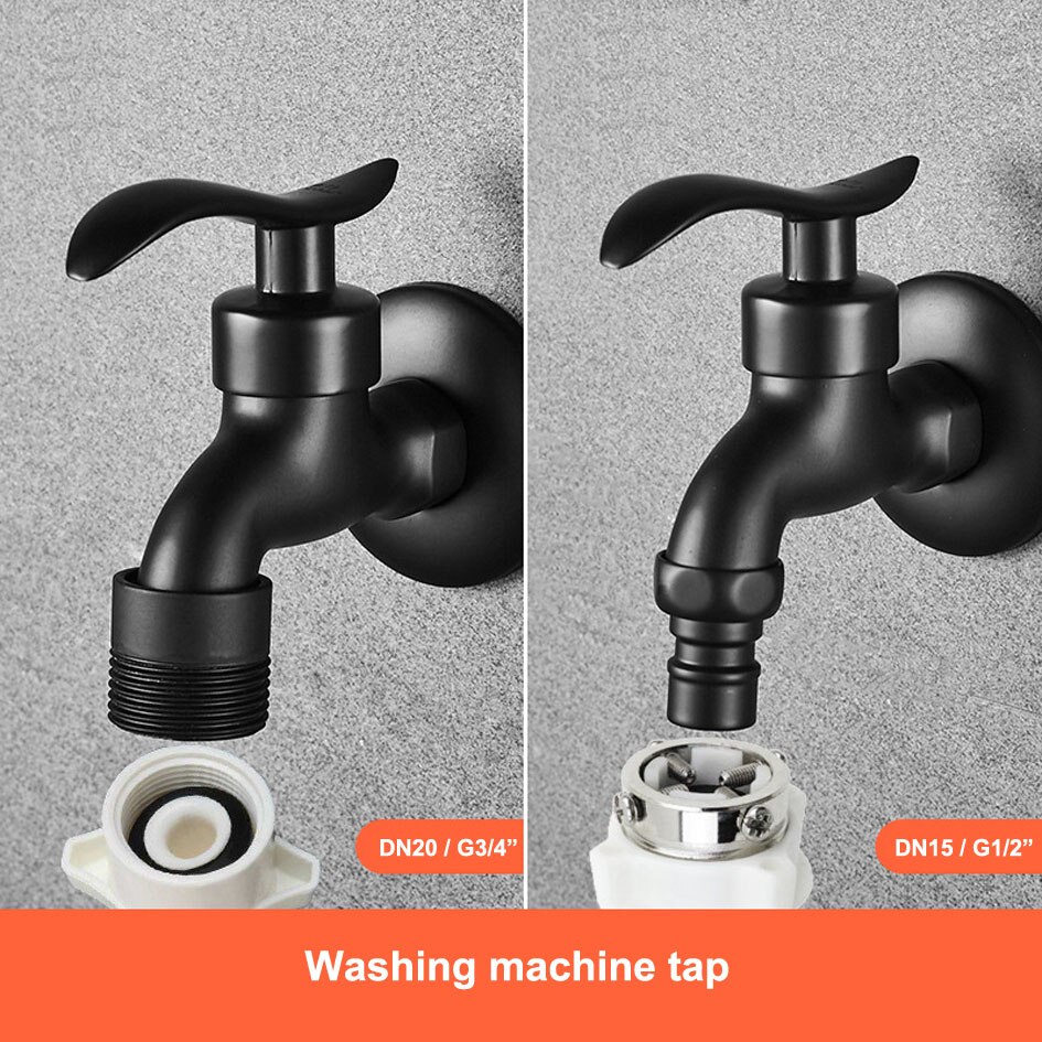 Wall Mounted Lengthen Washing Machine Tap Mop Pool... – Grandado