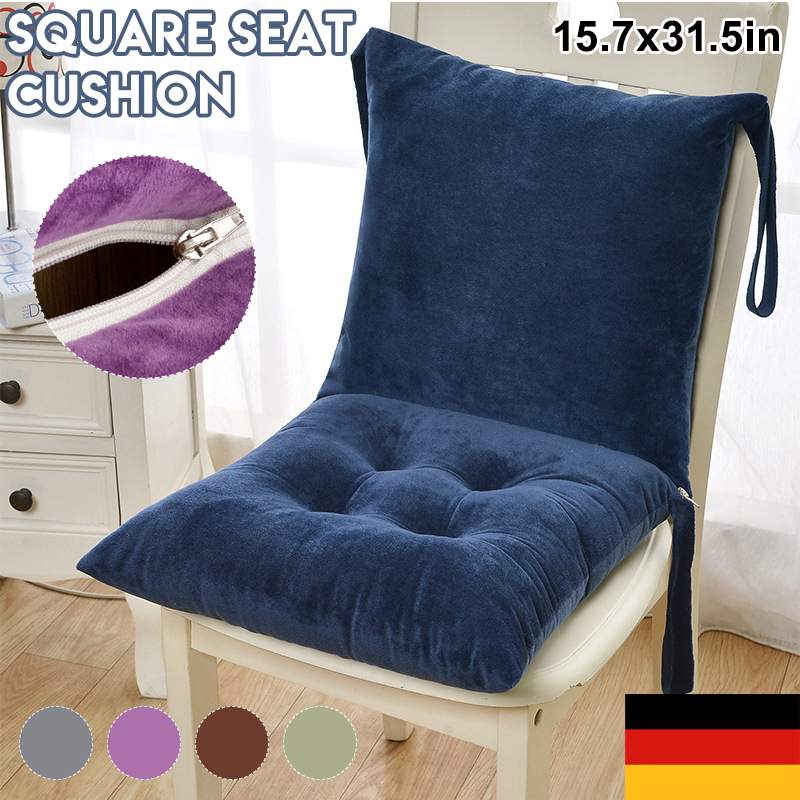 Solid Color Cushion Soft Comfortable Office Bar Ch... – Grandado