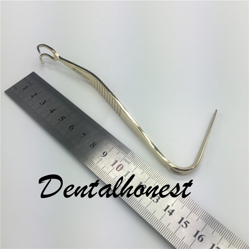 Beste Dubbele Hoofd Goud Handvat Neusbeen Neus Bon... – Grandado