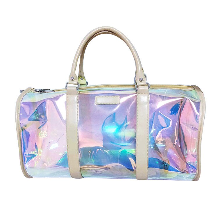 Clear PVC Transparent Duffel Bag,Colorful Large Ca... – Grandado