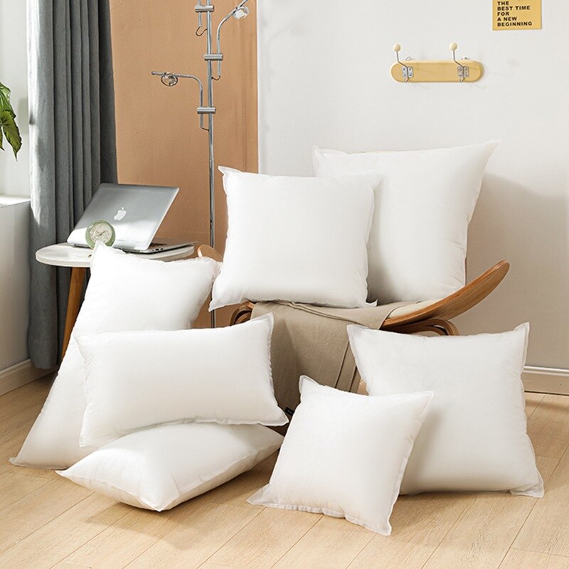 Almohada de cama con relleno de fibra para el sofá... – Grandado