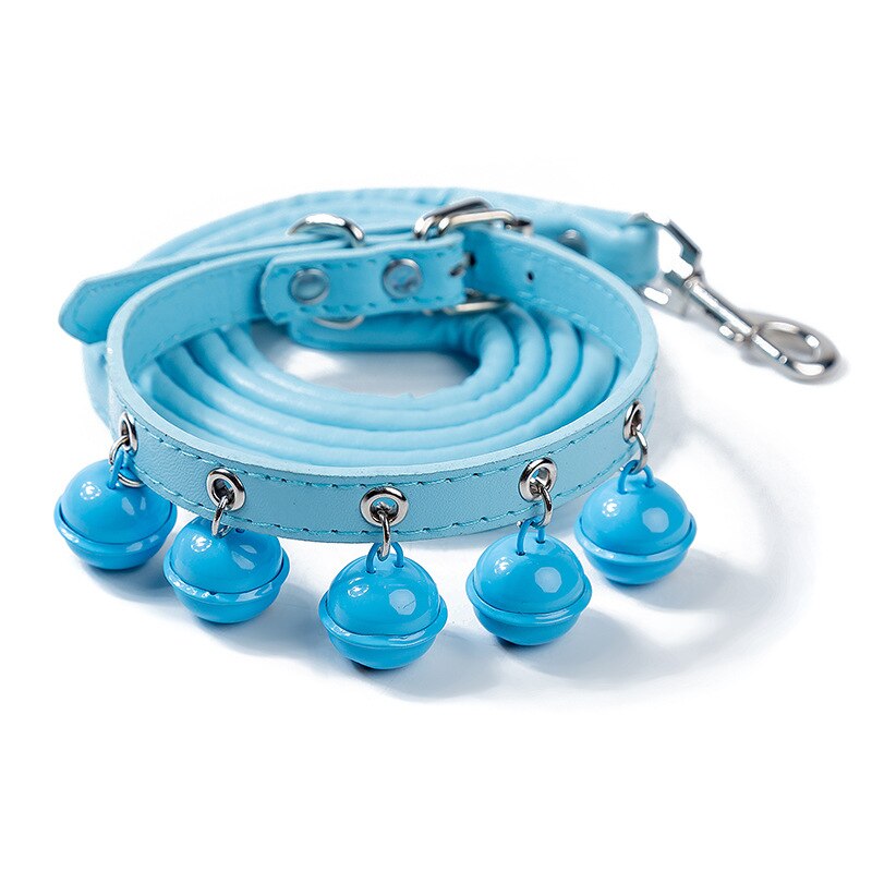 Cute Solid Color Bell Collar Cat Jewelry Teddy Pet... – Vicedeal