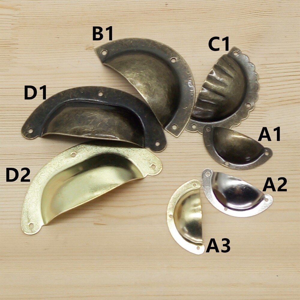 Shell Furniture Cabinet Pulls Drawer Handle Kitche... – Grandado