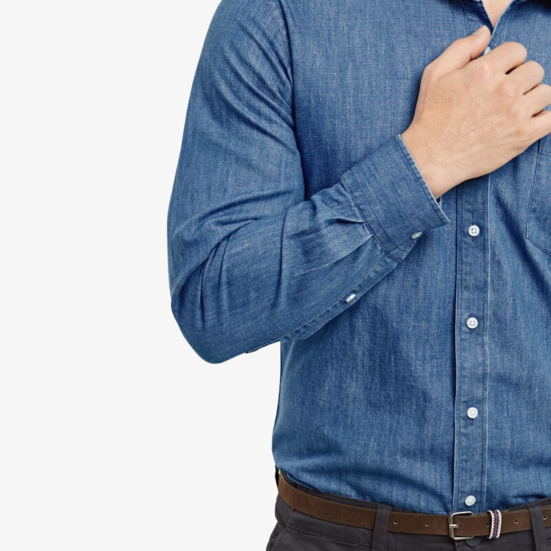 Smart Five Shirt Men Stand Collar camisa masculina... – Vicedeal