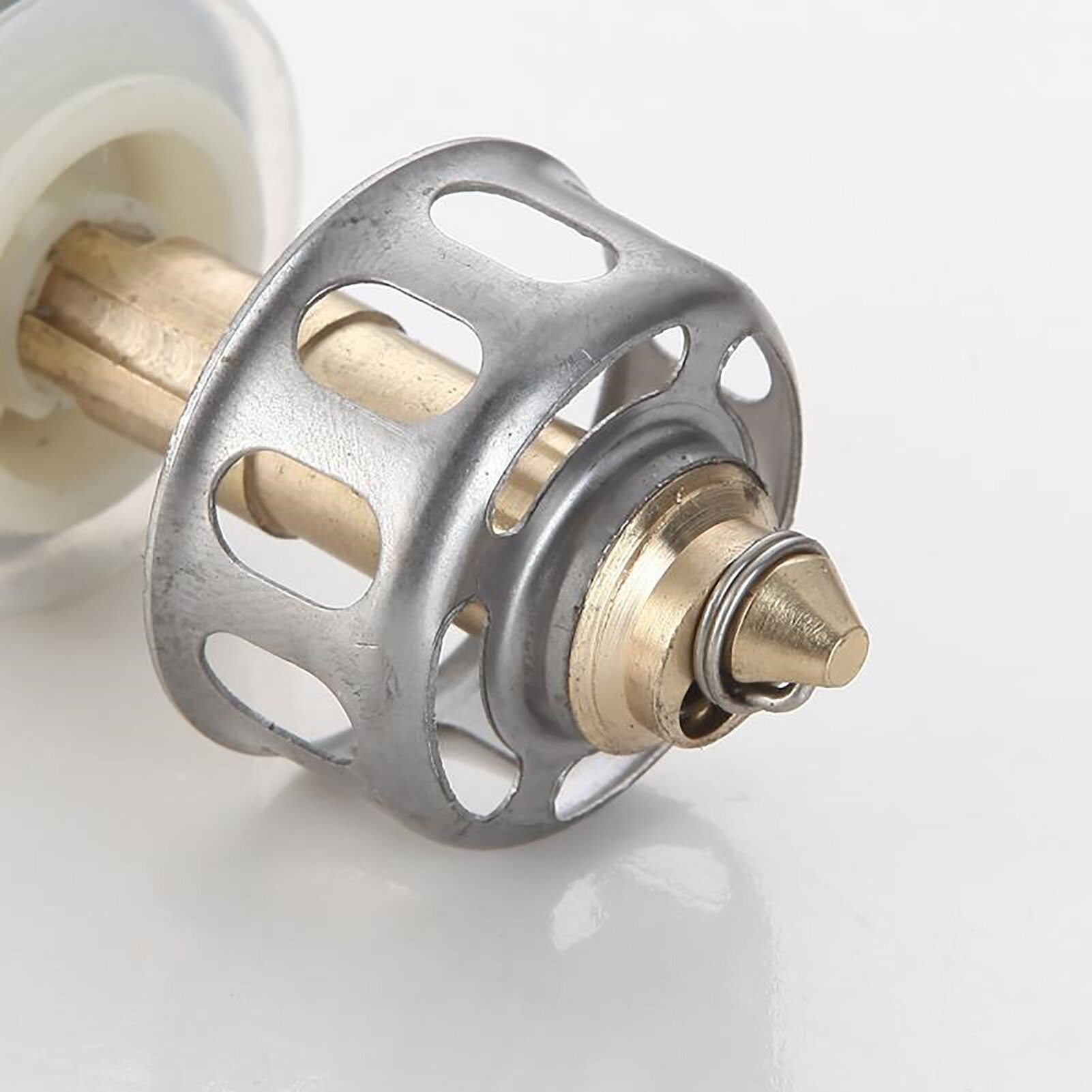 Bathroom Basin Sink Pop Up Drain Zinc Alloy Slotte... – Grandado