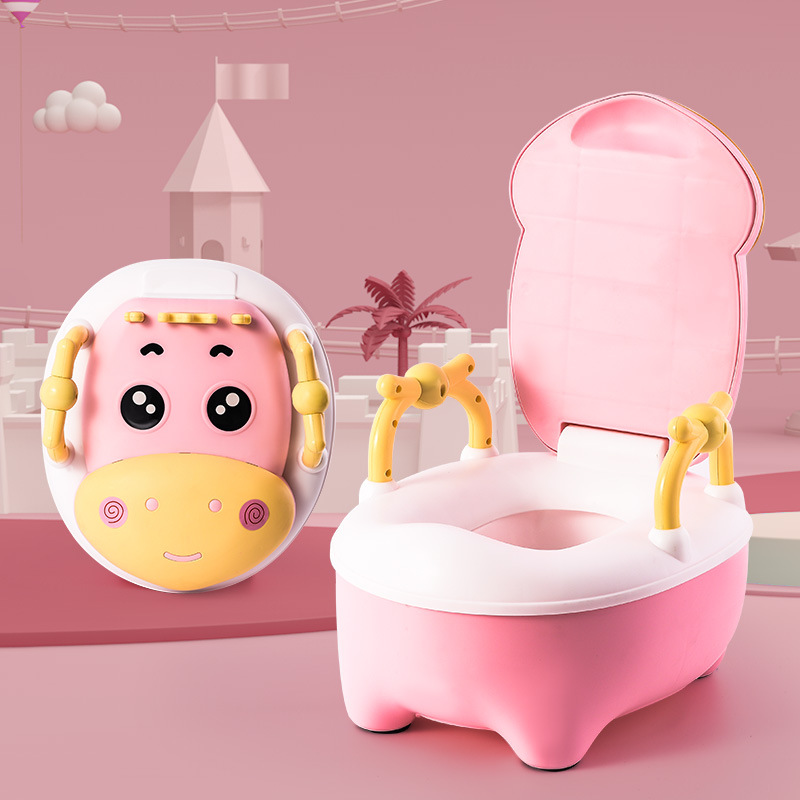 Cartoon deer toilet animal model baby toilet PP ma... – Vicedeal