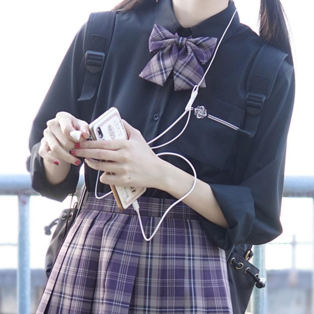 Cravat Bowknot Mixed Color Polyester Girls Uniform... – Vicedeal