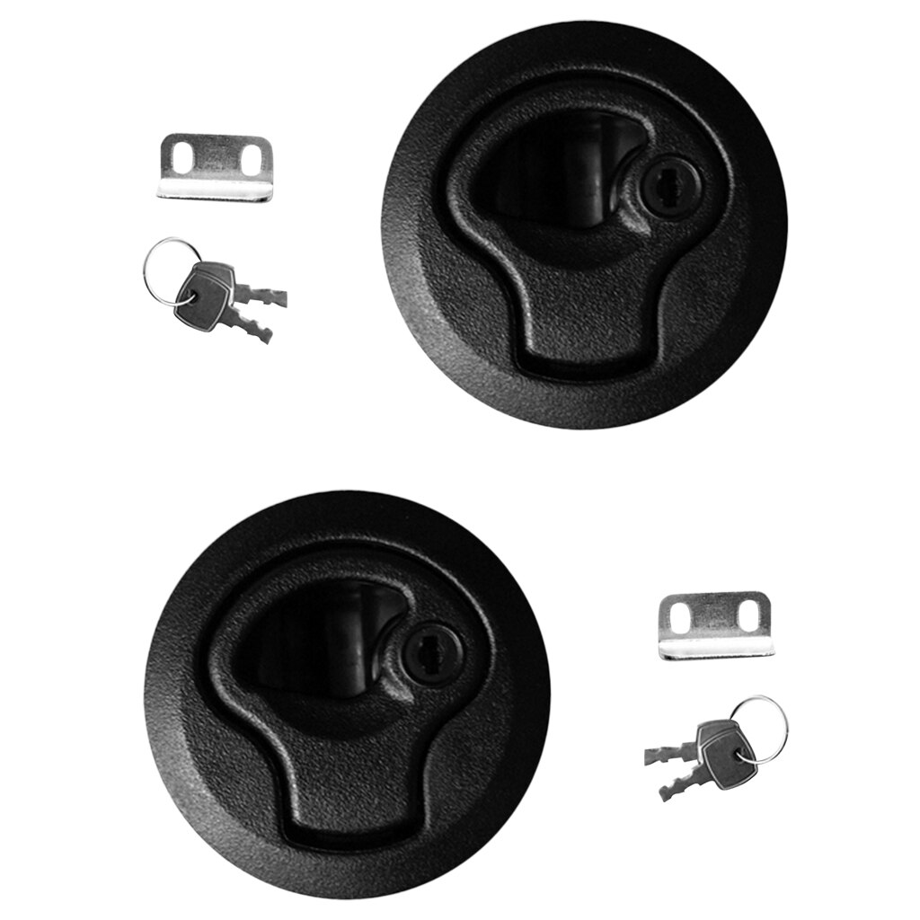2 Pieces/ Set Round 2"/50mm Flush Pull Slam L... – Grandado